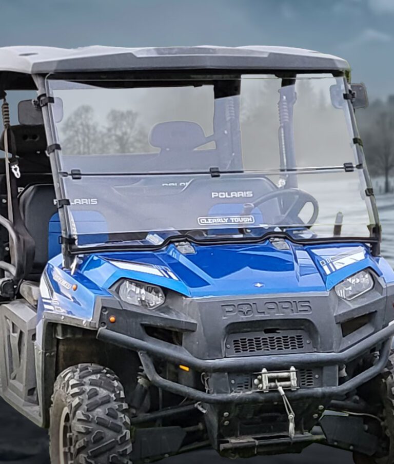 Polaris Ranger 800 Windshields | www.ClearlyTough.com