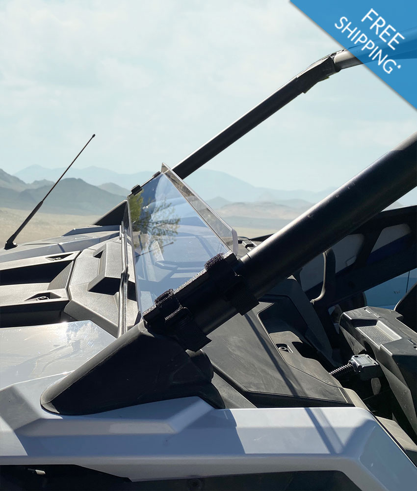 RZR Pro XP Half Windshield | Clearly Tough UTV Winshields