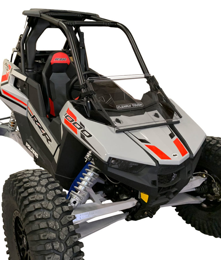 RZR RS1 Windshield | ClearlyTough Full Folding Windshields