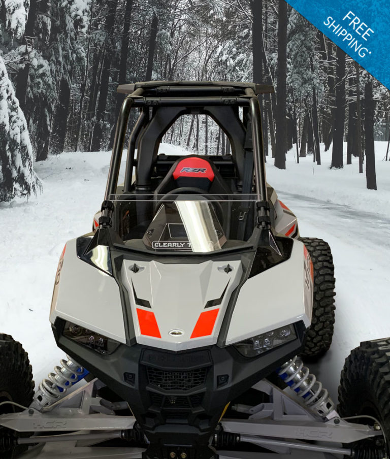 Polaris RZR RS1 Half Windshield | Clearly Tough UTV Winshields